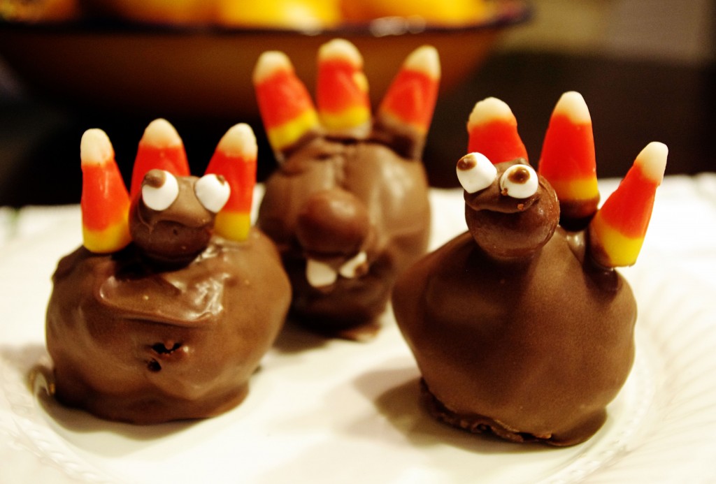 Cute Little Brownie Turkeys | Dixie Chik Cooks