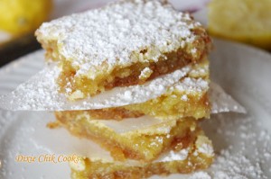 Lemon Squares With Nilla Wafer Crusts