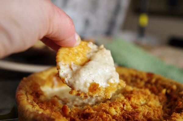 Cheesy Slutty Chicken Divan Dip