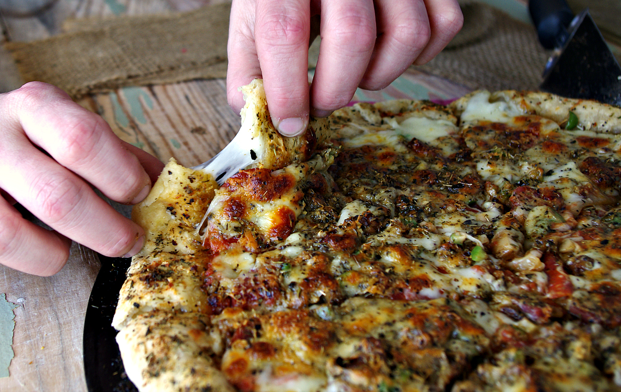 Loaded Stuffed Crust Pizza