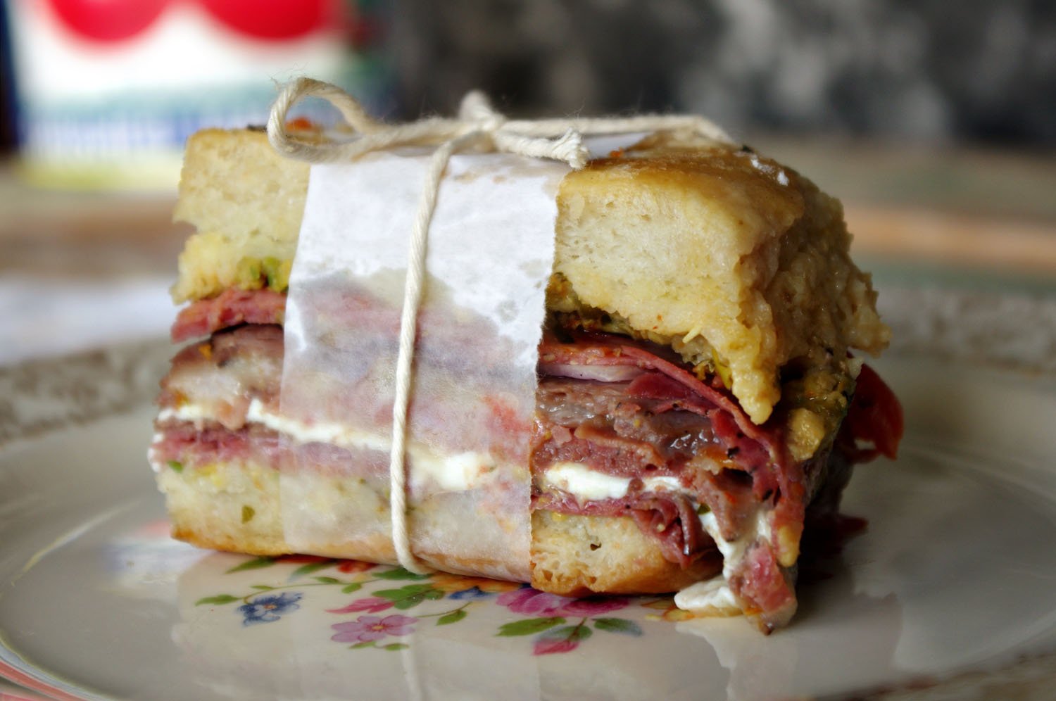 Muffaletta With Olive Tapenade - Like New Orleans, But Without The Beads