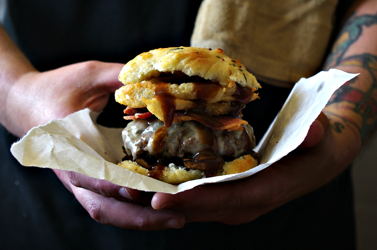 Steakhouse Burger | Dixie Chik Cooks