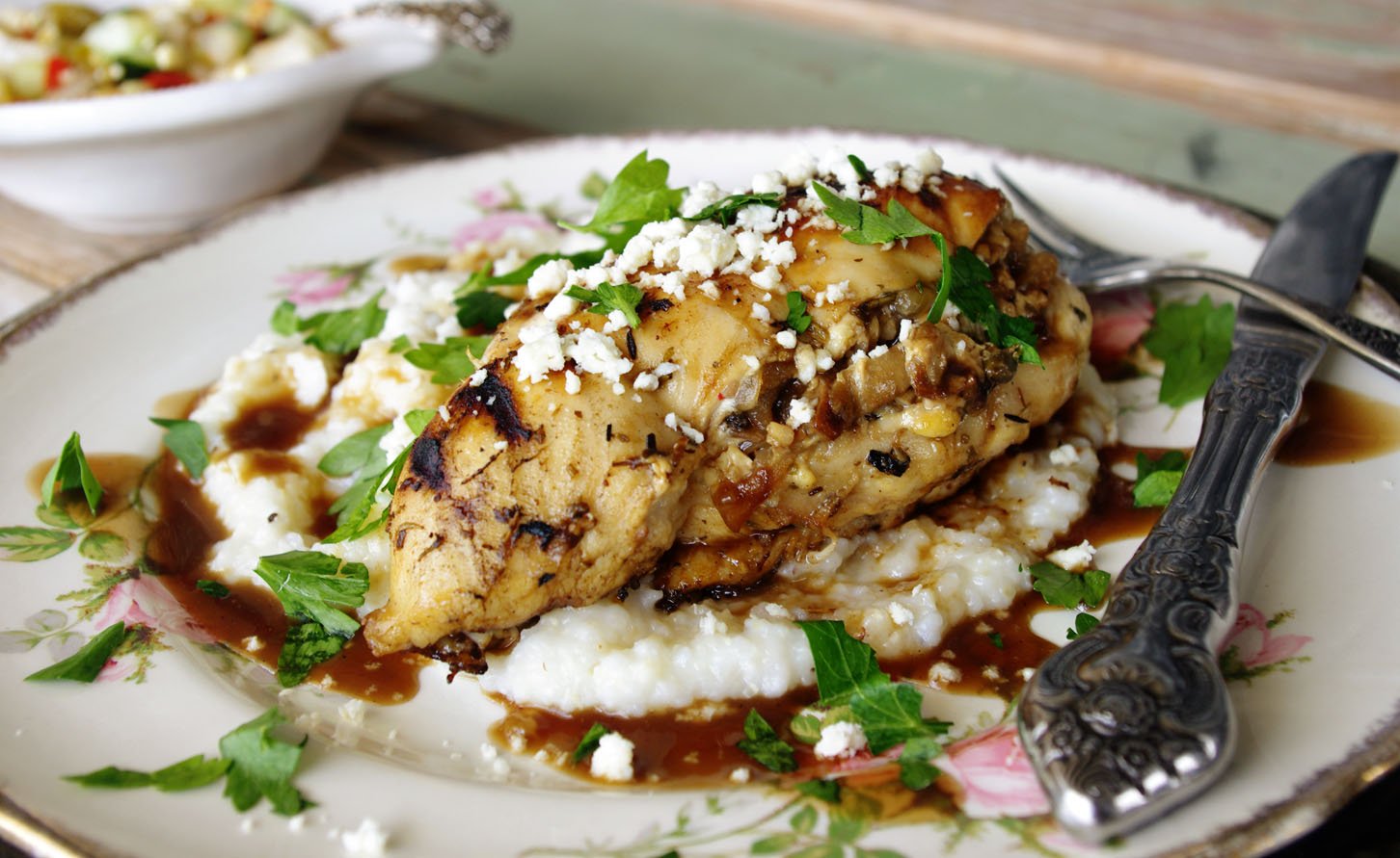 Greek Stuffed Chicken