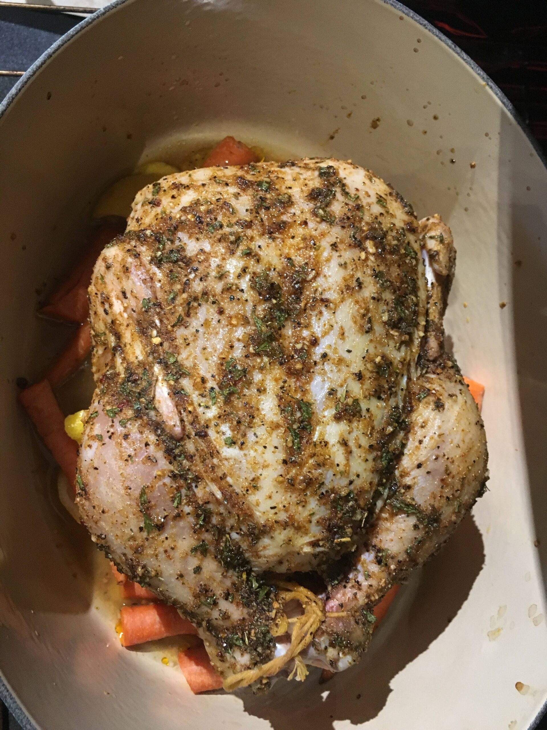 Roasted Tea Infused Chicken