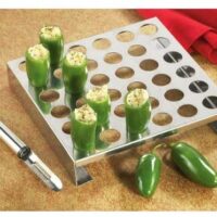 Pancake Battered Jalapeno Poppers | Dixie Chik Cooks