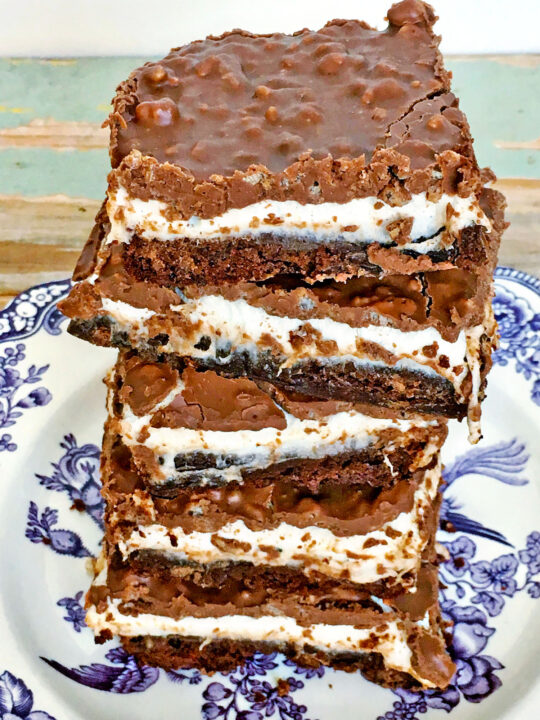 Marshmallow Crunch Brownies