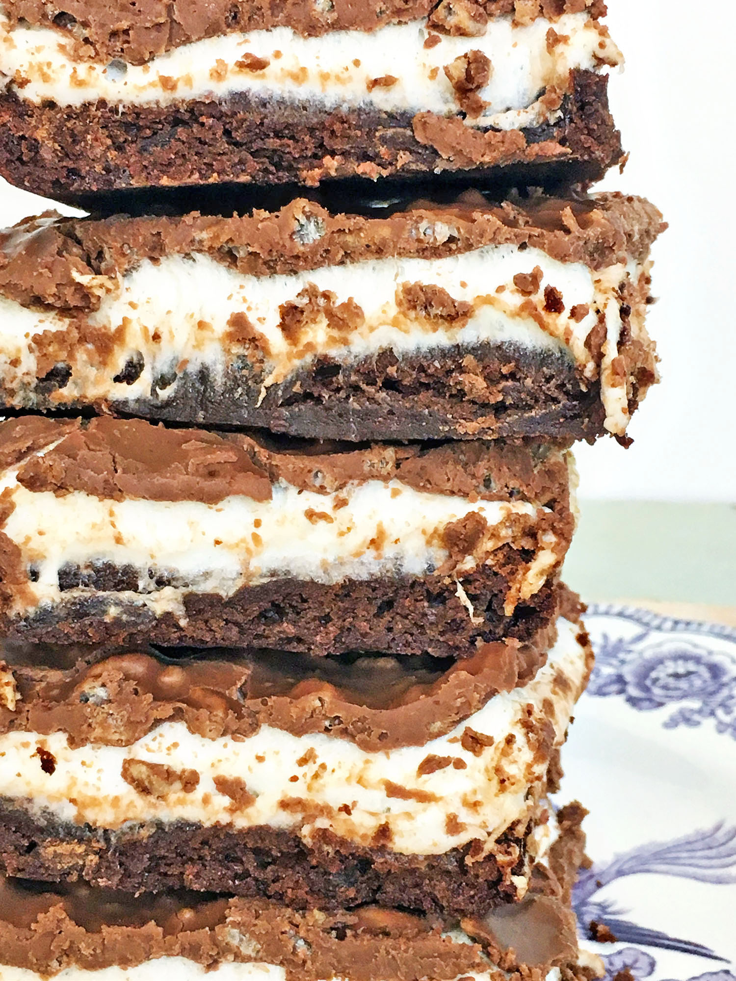 Marshmallow Crunch Brownies