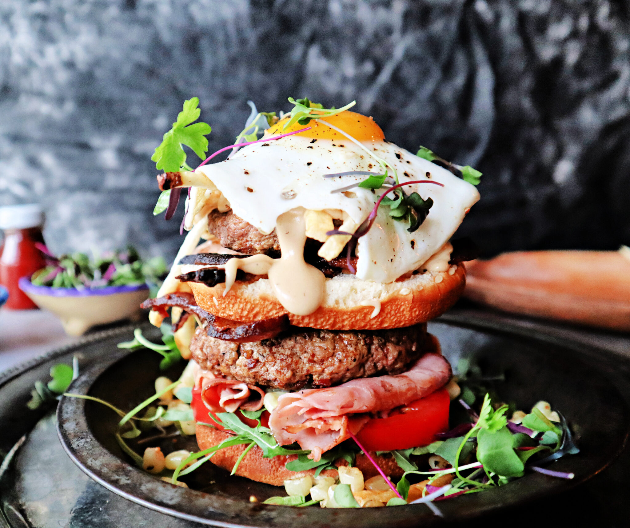 Brazilian Burger (X-Tudo Style)