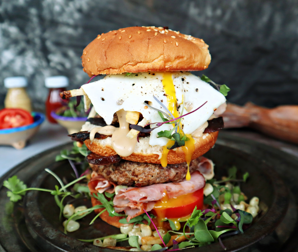 Brazilian Burger (X-Tudo Style)