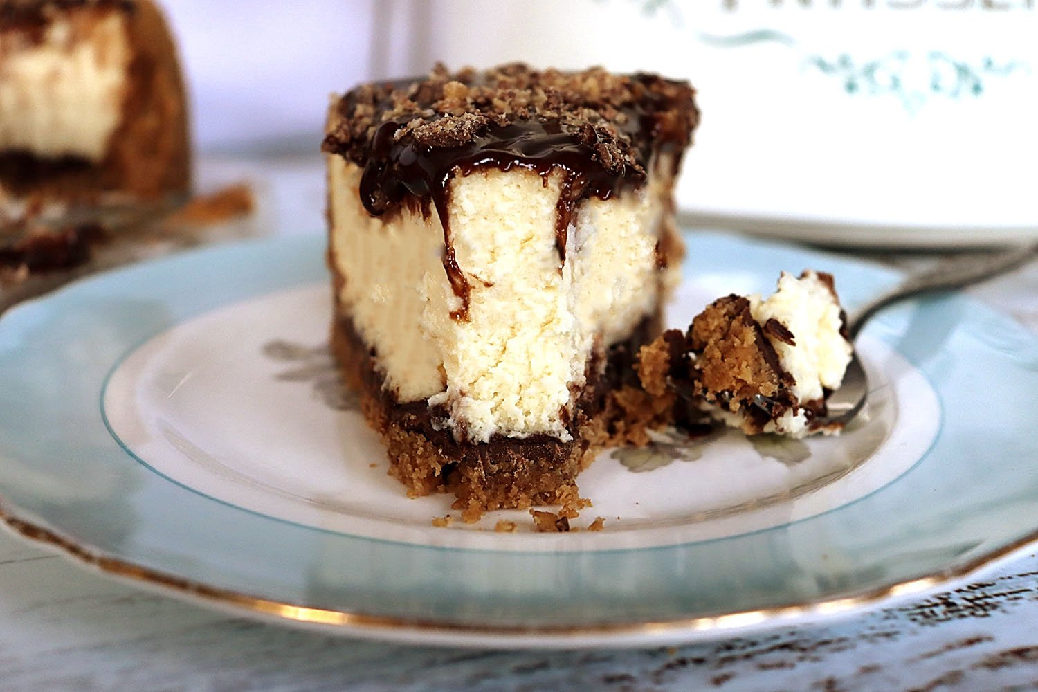 Toffee Crunch Cheesecake